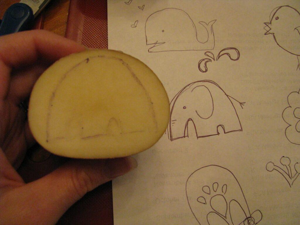 Potato Print Tutorial – Art with Mrs. Tucker