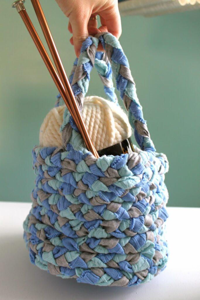 Upcycled Bag made from Goodwill finds – Art with Mrs. Tucker