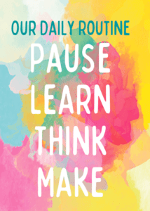 Our Daily Routine – Art with Mrs. Tucker