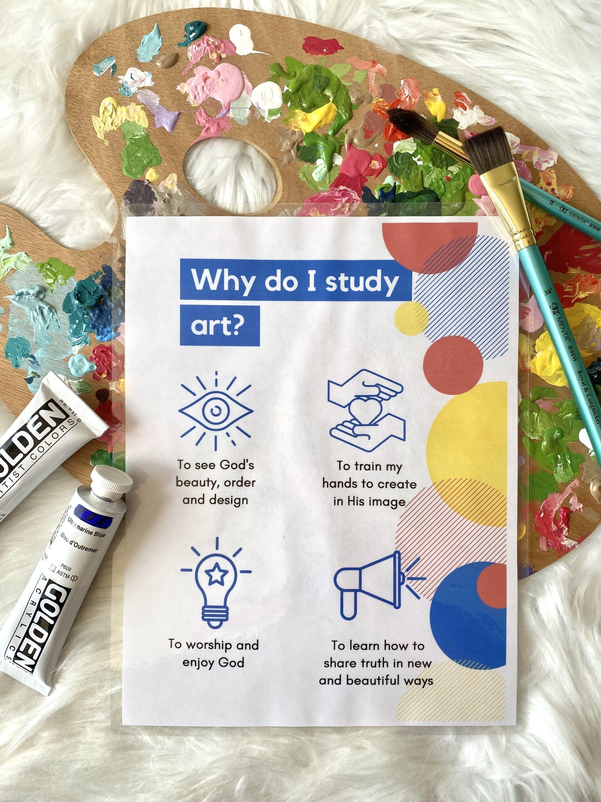 4 Learning Intentions for the Faith-based Art Classroom – Art with Mrs ...